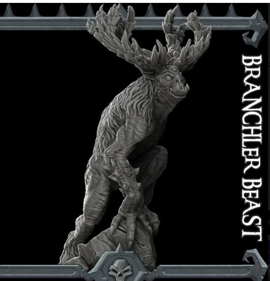 3D Printed Beast Model Miniature Figurines - High Quality Prints ...