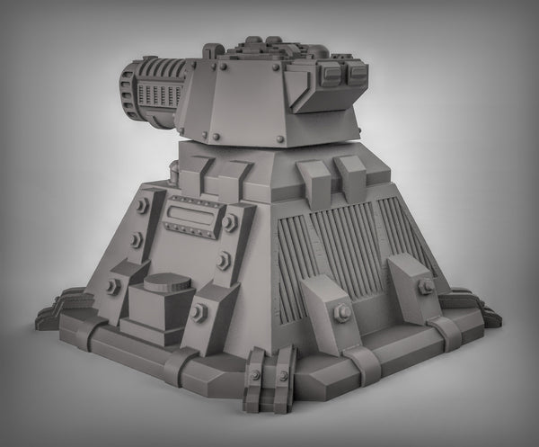 Gun Emplacement Model Kit (7 Options) - Tank Collection for 28mm Minia